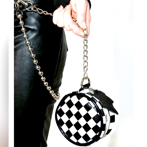 Forever 21 | Bags | Vintage Forever 2 Lightning Bolt Check Checkered ...